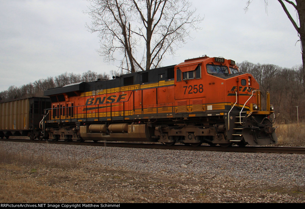 BNSF 7258 - DPU